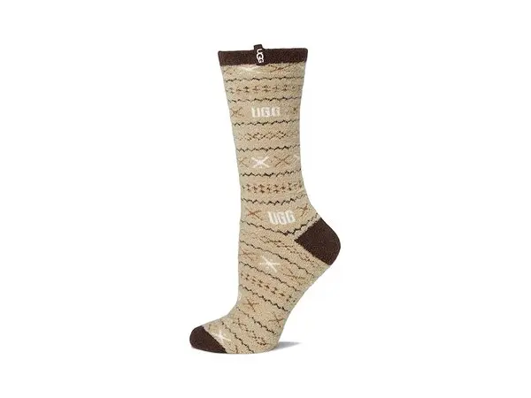 UGG Leslie Graphic Crew Socks - Multi