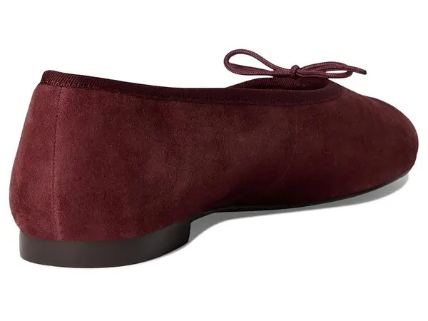 Madewell The April Ballet Flat In Suede