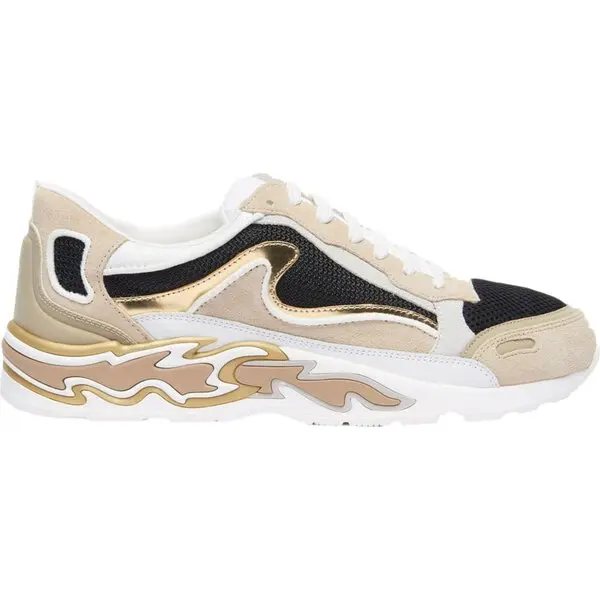 Sandro Flame Sneakers - Gold