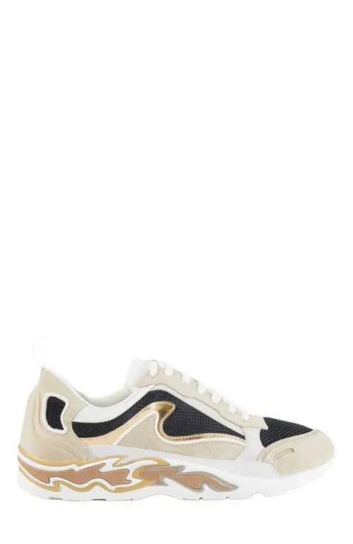 Sandro Flame Sneakers - Gold