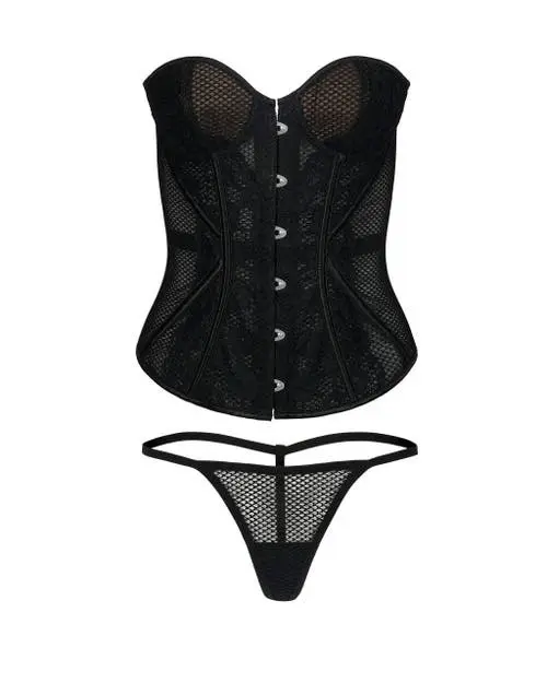 ADORE ME Padma Sweetheart Corset & G-string Set