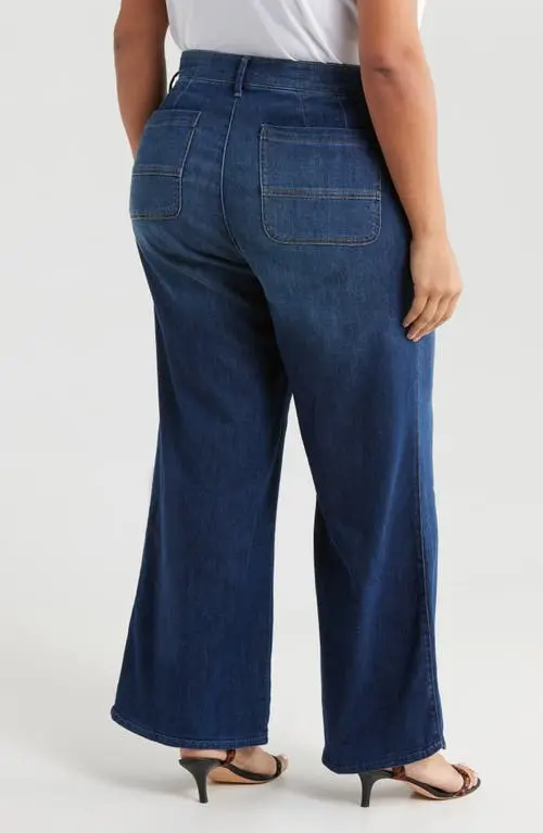 Wit & Wisdom Ab'solution Skyrise Wide Leg Ankle Jeans