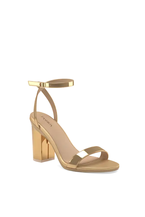 PASHION FOOTWEAR The Brenna 4" Block Convertible Heel