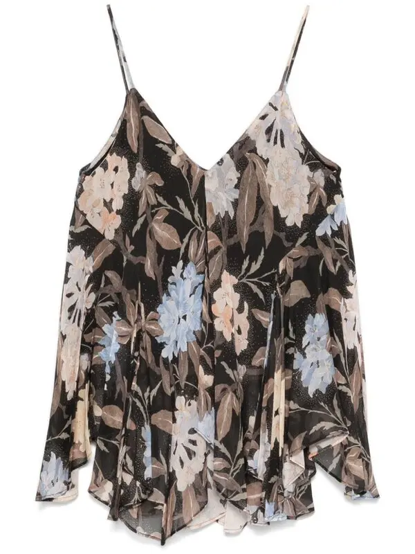 Zimmermann Eden Floral Print Top