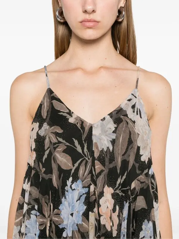 Zimmermann Eden Floral Print Top