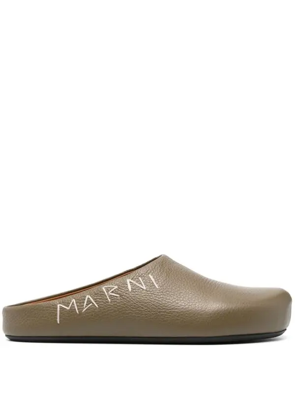 Marni Fussbett Sabot - Green - 60% Off | Editorialist display picture 1