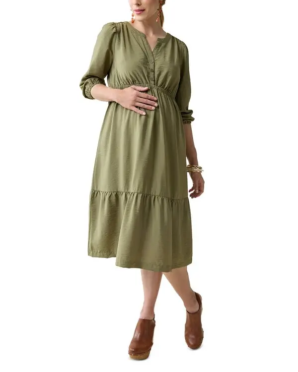 INGRID & ISABEL Empire Waist Maternity Dress