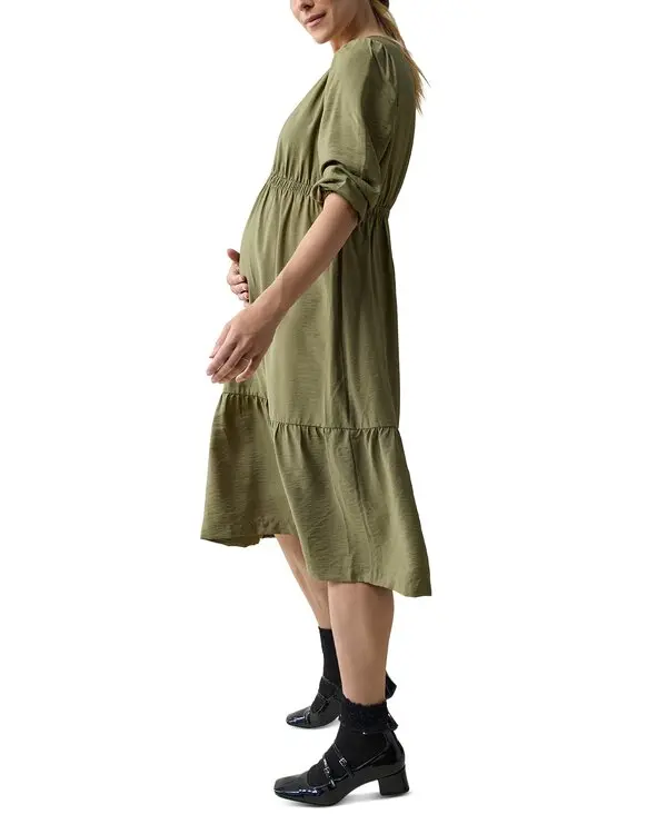 INGRID & ISABEL Empire Waist Maternity Dress