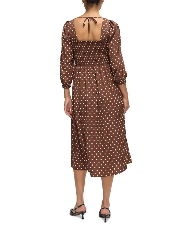 INGRID & ISABEL The Breeze Maternity Dress - Dot Chocolate