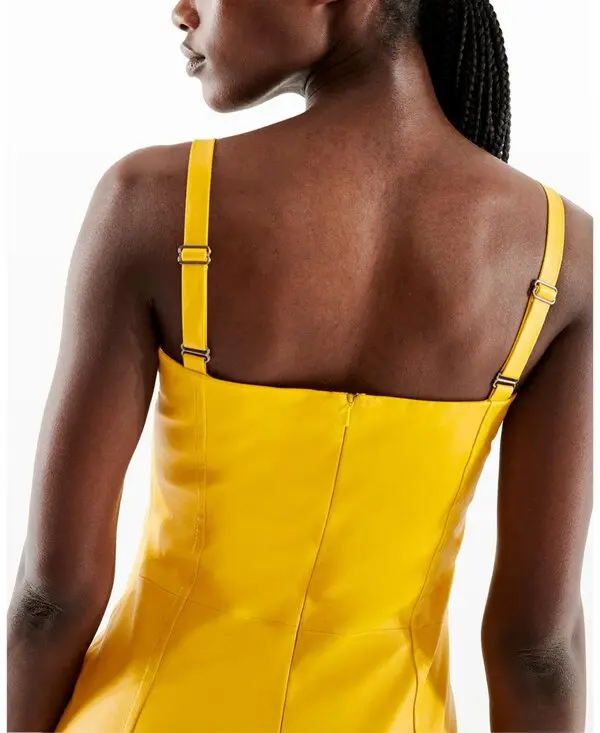 AS By DF Merci Stretch Leather Dress