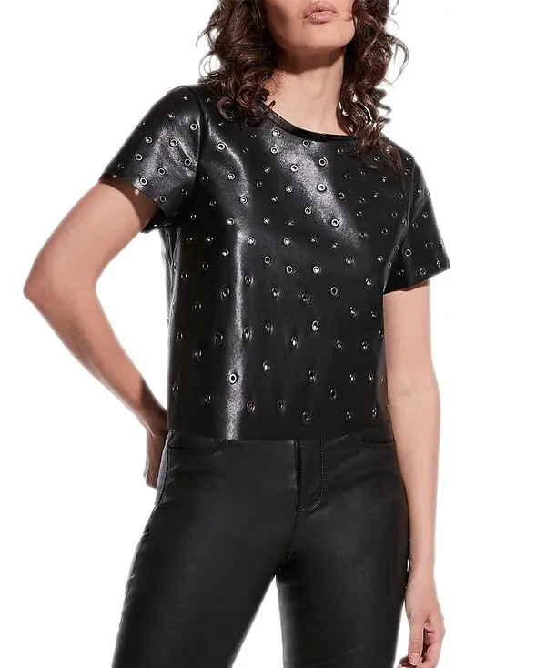 AS By DF Jude Upcycled Leather Tee