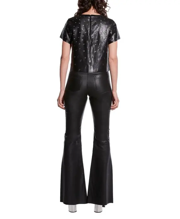 AS By DF Jude Upcycled Leather Tee