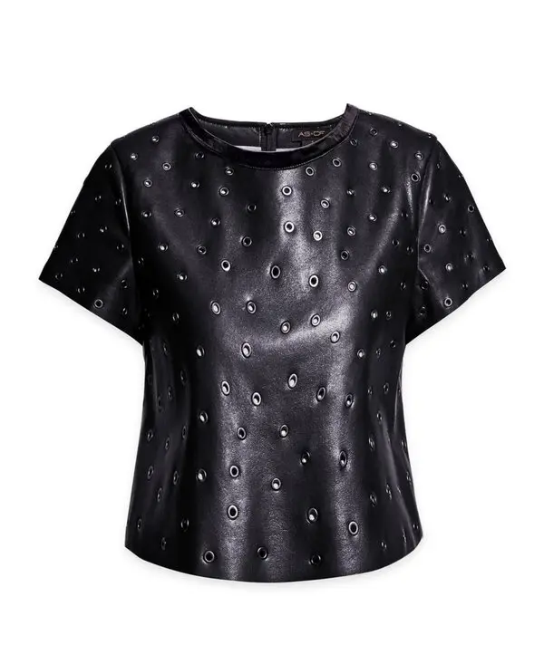 AS By DF Jude Upcycled Leather Tee