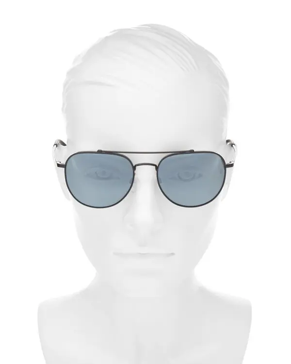 Oliver Spencer X Roger Federer Aviator Sunglasses, 54mm