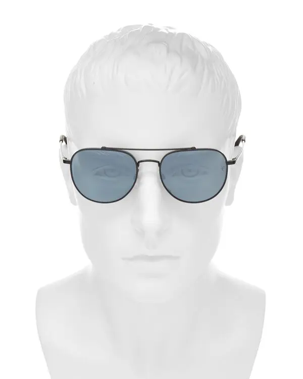Oliver Spencer X Roger Federer Aviator Sunglasses, 54mm