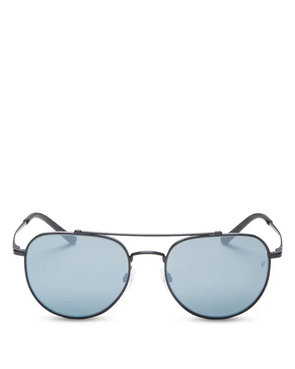 Oliver Spencer X Roger Federer Aviator Sunglasses, 54mm