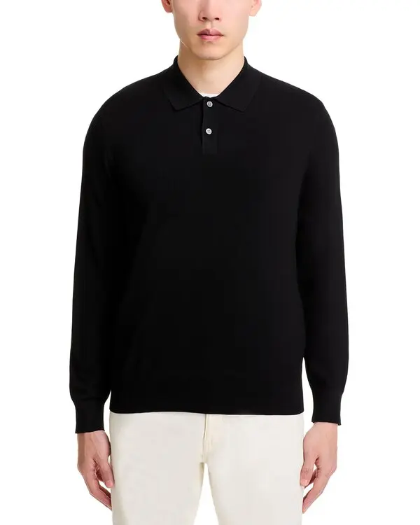 Theory Goris Collared Sweater - Black