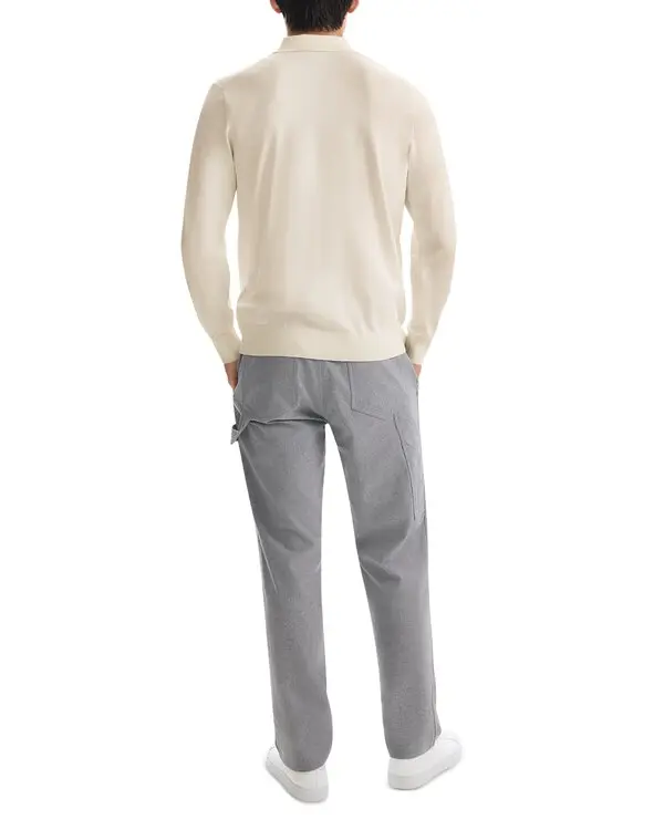 Theory Goris Collared Sweater - Ivory