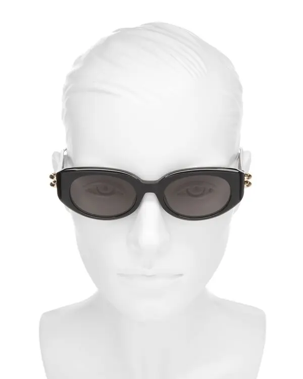Alexander McQueen Oval Sunglasses