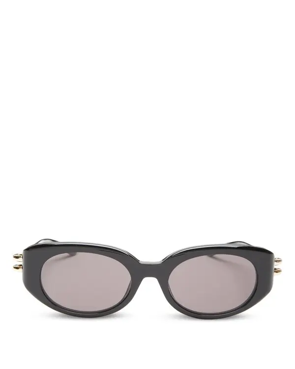 Alexander McQueen Oval Sunglasses