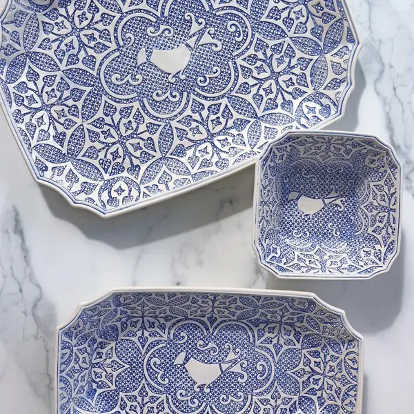 VIETRI Uccello Blu Small Bowl