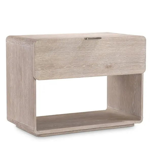 BERNHARDT Loft Antibes One Drawer Nightstand - Gray