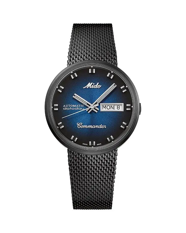 MIDO Commander 1959 37mm Watch - Blue/black