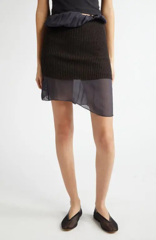 Paloma Wool Holly Mixed Media Skirt