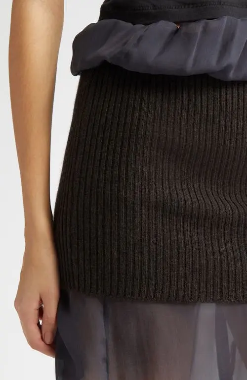 Paloma Wool Holly Mixed Media Skirt