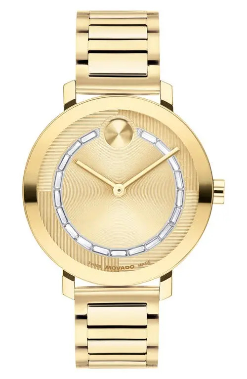 Movado Evolution 2.0 Bracelet Watch - Gold