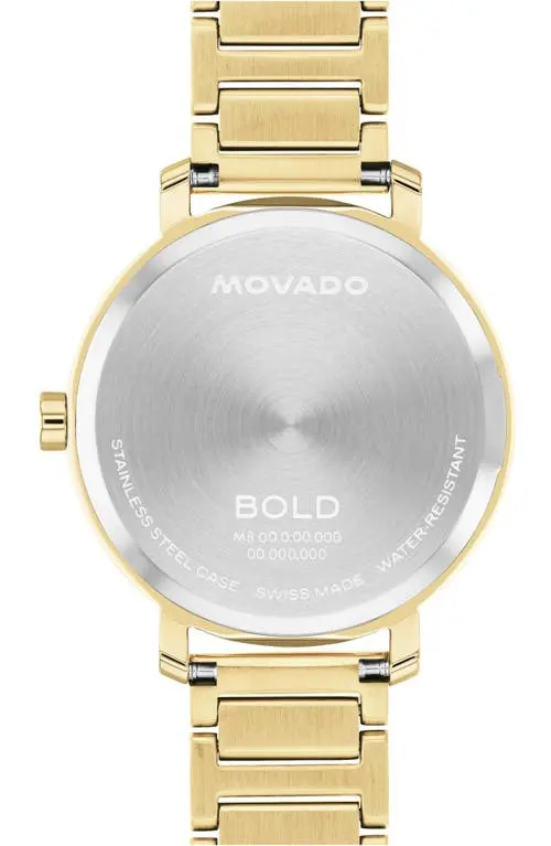 Movado Evolution 2.0 Bracelet Watch - Gold