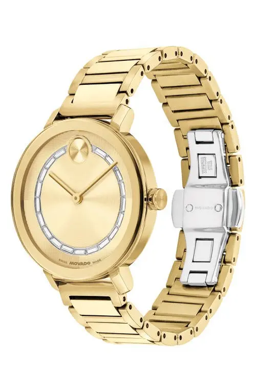 Movado Evolution 2.0 Bracelet Watch - Gold