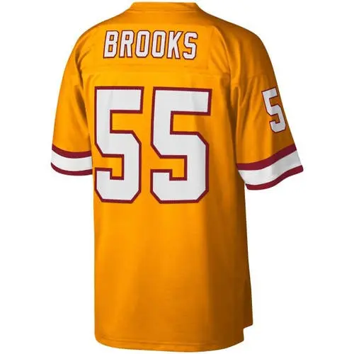 Mitchell & Ness Derrick Brooks Tampa Bay Buccaneers Legacy Replica Jersey - Orange