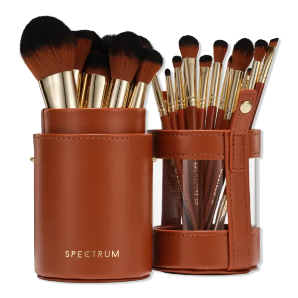 SPECTRUM Pantherine 20-piece Professional Makeup Brush Set - One-color