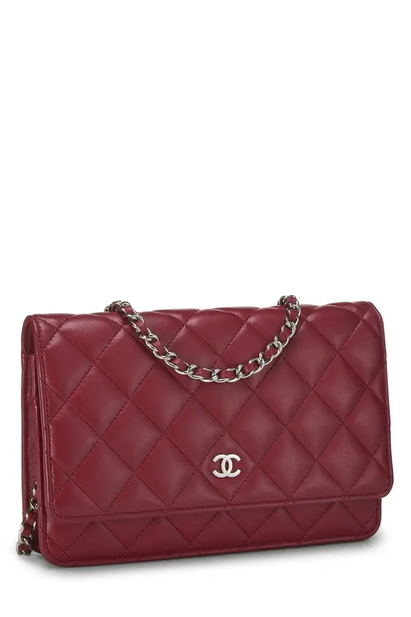 Chanel Quilted Lambskin Wallet On Chain