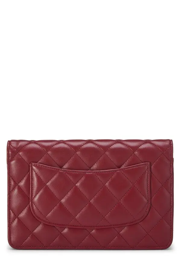 Chanel Quilted Lambskin Wallet On Chain