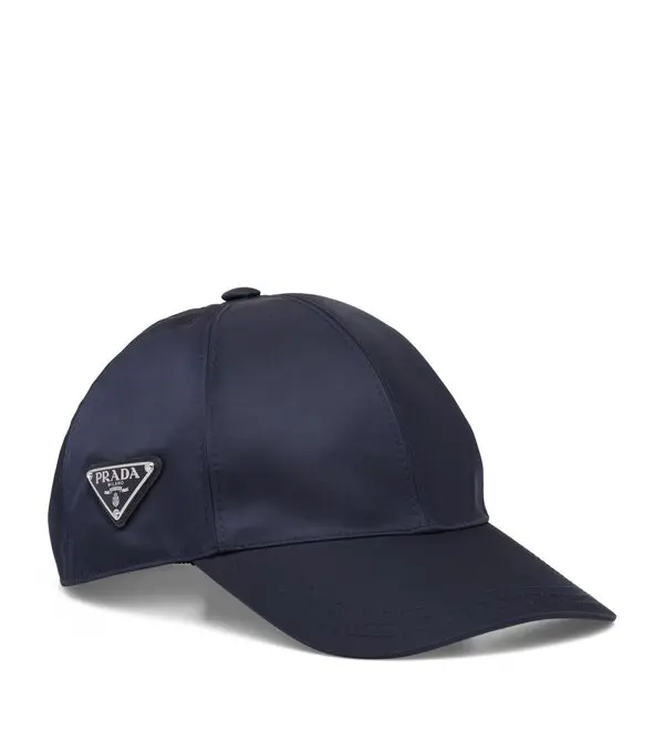 Prada Re-nylon Baseball Cap - Blue