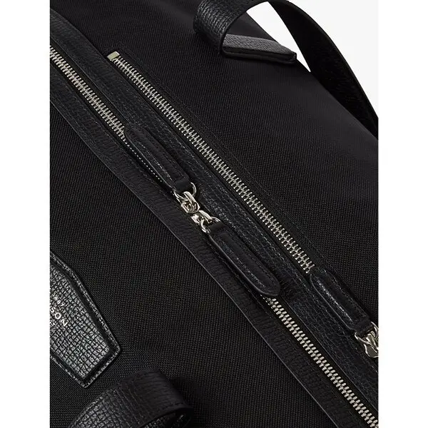 Smythson Norton Leather-trim Travel Bag