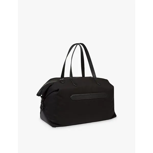 Smythson Norton Leather-trim Travel Bag