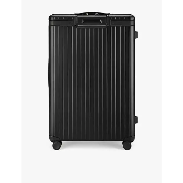 CARL FRIEDRIK The Large Check-in Suitcase 80cm - Black / Black