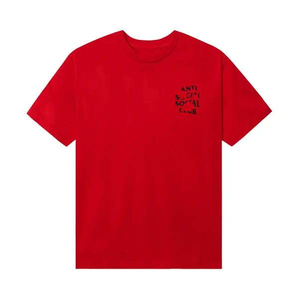 ANTI SOCIAL SOCIAL CLUB Seeing The Feeling Tee - Red