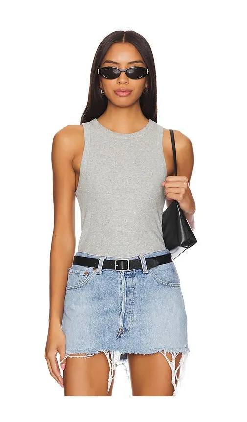 Sold Out NYC The Not So Basic Tank - Heather Grey