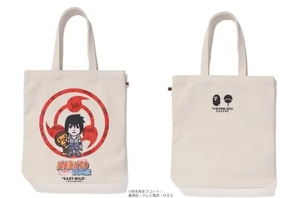 A BATHING APE X Naruto Tote Bag #2 - White