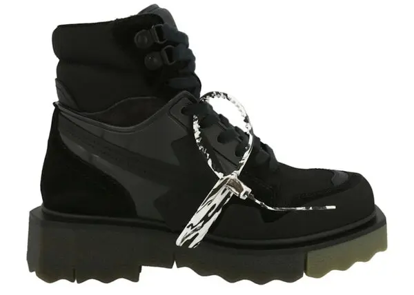 Off-White Hiking Sponge Sneakerboot - Black
