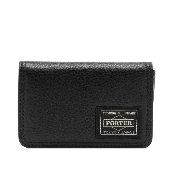 PORTER-YOSHIDA & CO Calm Card Case - Black