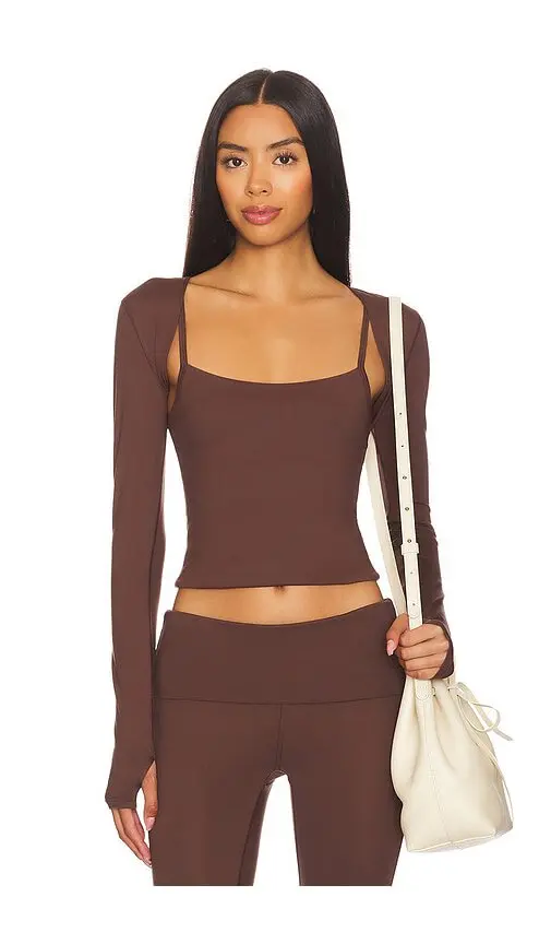 WELLBEING + BEINGWELL Loungewell Light Tate Shrug