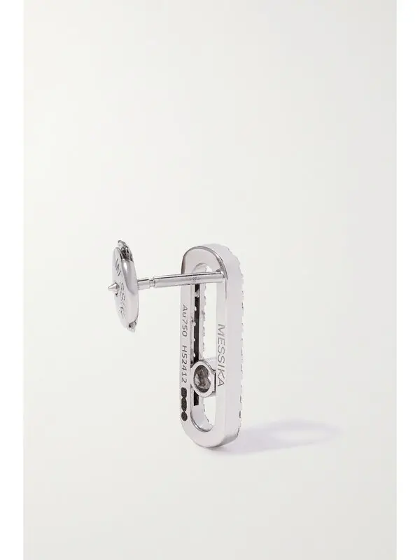 Messika Move Uno 18-karat Diamond Earrings