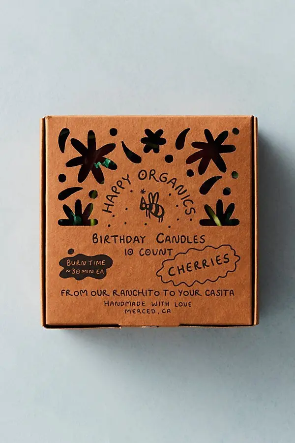 Free People Cherry Candles Set Of 10