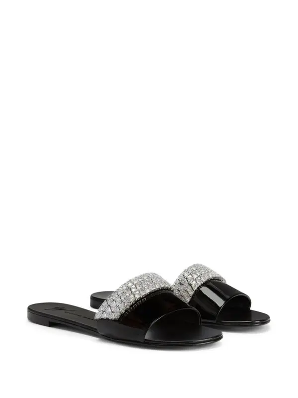 GIUSEPPE ZANOTTI Tesy Rhinestone-embellished Sandals