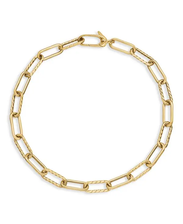 David Yurman Dy Madison Chain Bracelet - Gold